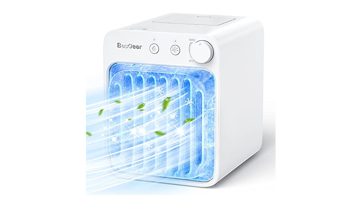 Portable Air Conditioner 3-in-1 Rechargeable Cooler for Home & Office