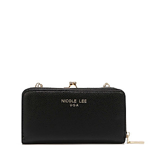 Nicole Lee Signature Kiss Lock Crossbody Wallet (JOURNEY OF STEPHANIE)