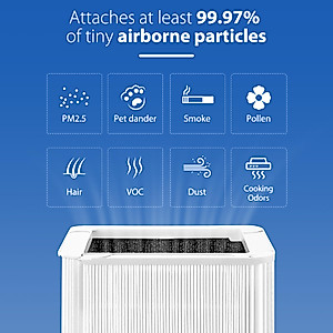 211+ Replacement Filter Compatible with Blueair Blue Pure 211+, 211+ auto and Max Air Puri-fier, 2 Pack 211+ Replacement