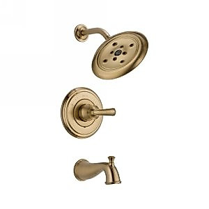 Delta Faucet T14497-RBLHP Cassidy 14 Series Bathtub & Shower Trim without Handle, Venetian Bronze