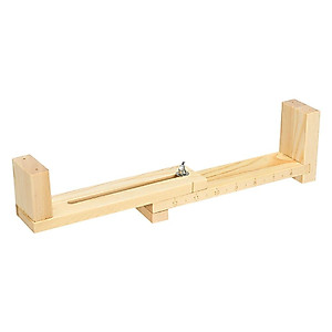 HomeSoGood Wood Bracelet Jig Wristband Knitting Tool Wood Paracord Making Wood Material Jig Bracelet Maker