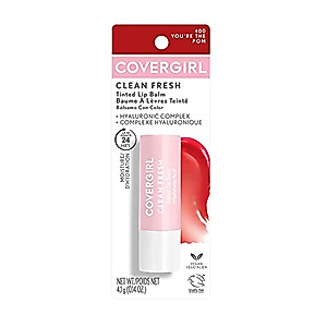 COVERGIRL Clean Fresh Tinted Lip Balm, You're the Pom