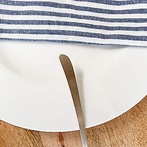 [JSeven] Long Handle Forks, Stainless Steel Dessert Forks, Fruits, Pickles Forks, Fancy Table Forks (12 Pcs)