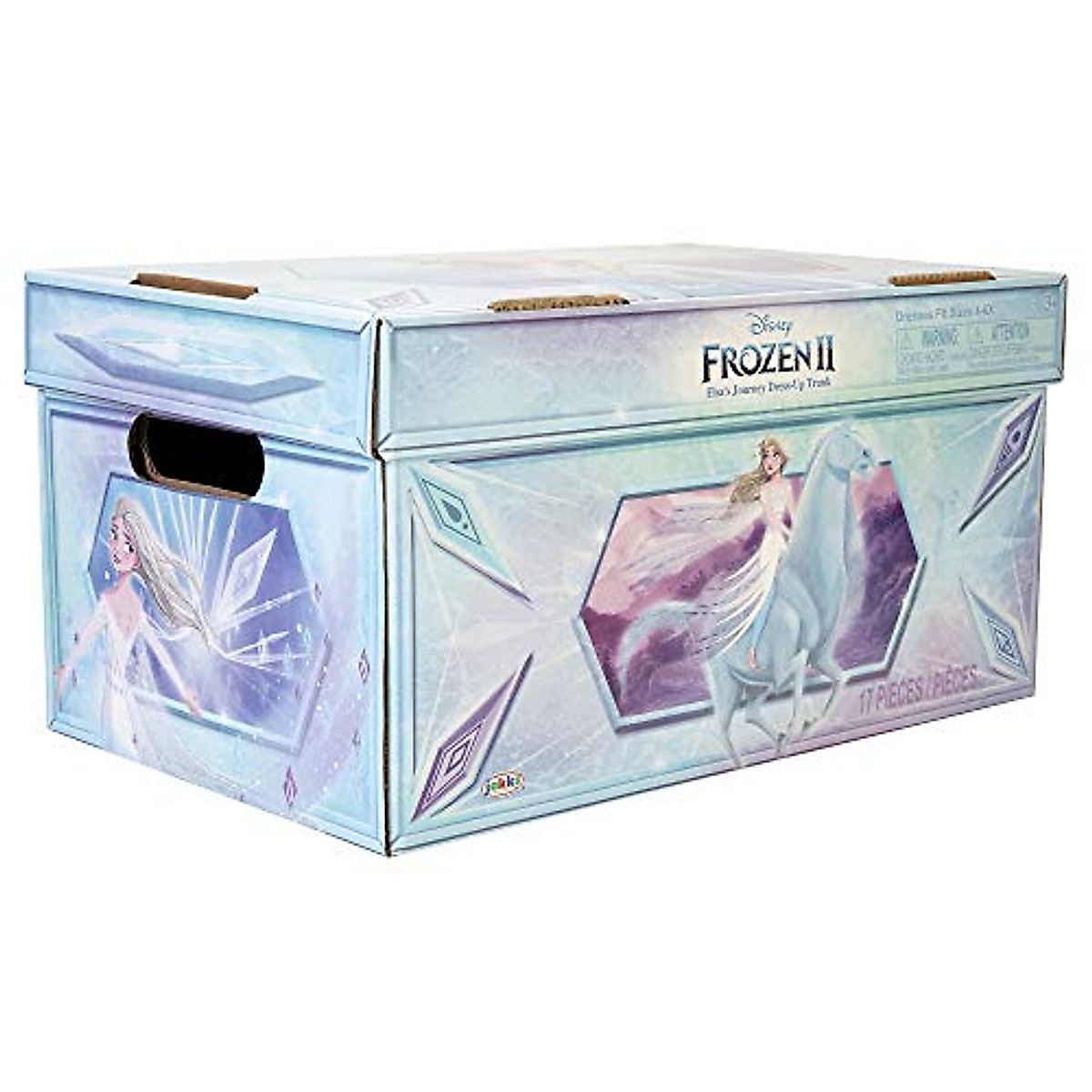 Disney Frozen 2 Elsa's Journey Dress Up Trunk Deluxe 17-Piece [Amazon Exclusive]