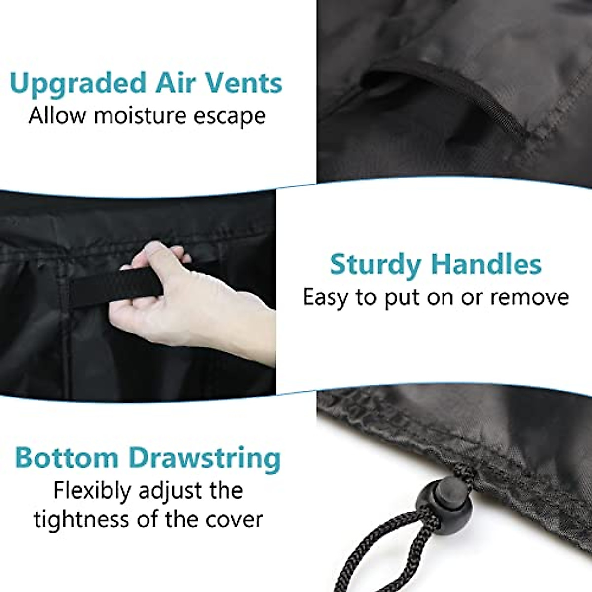 Hengme Outdoor Table Cover,Waterproof Outdoor Prep Table Cover for Ooni Large Stainless Steel Table Cover - 36''L x 32''W x 32''H