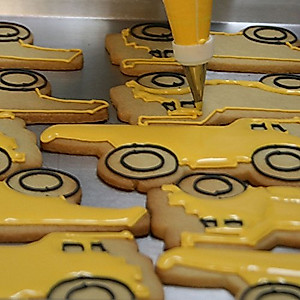 Construction Dump Truck Cookie Cutter 4.5" Made in USA by Ann Clark