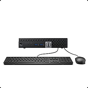 DELL OPTIPLEX 7040 6th Gen Micro Business Desktop Computer, Intel Quad Core i7 6700T up to 3.6GHz, 16G DDR4, 512G SSD, WiFi,HDMI, DP, Win 10 64-Bit Supports EN/ES/FR(Renewed)