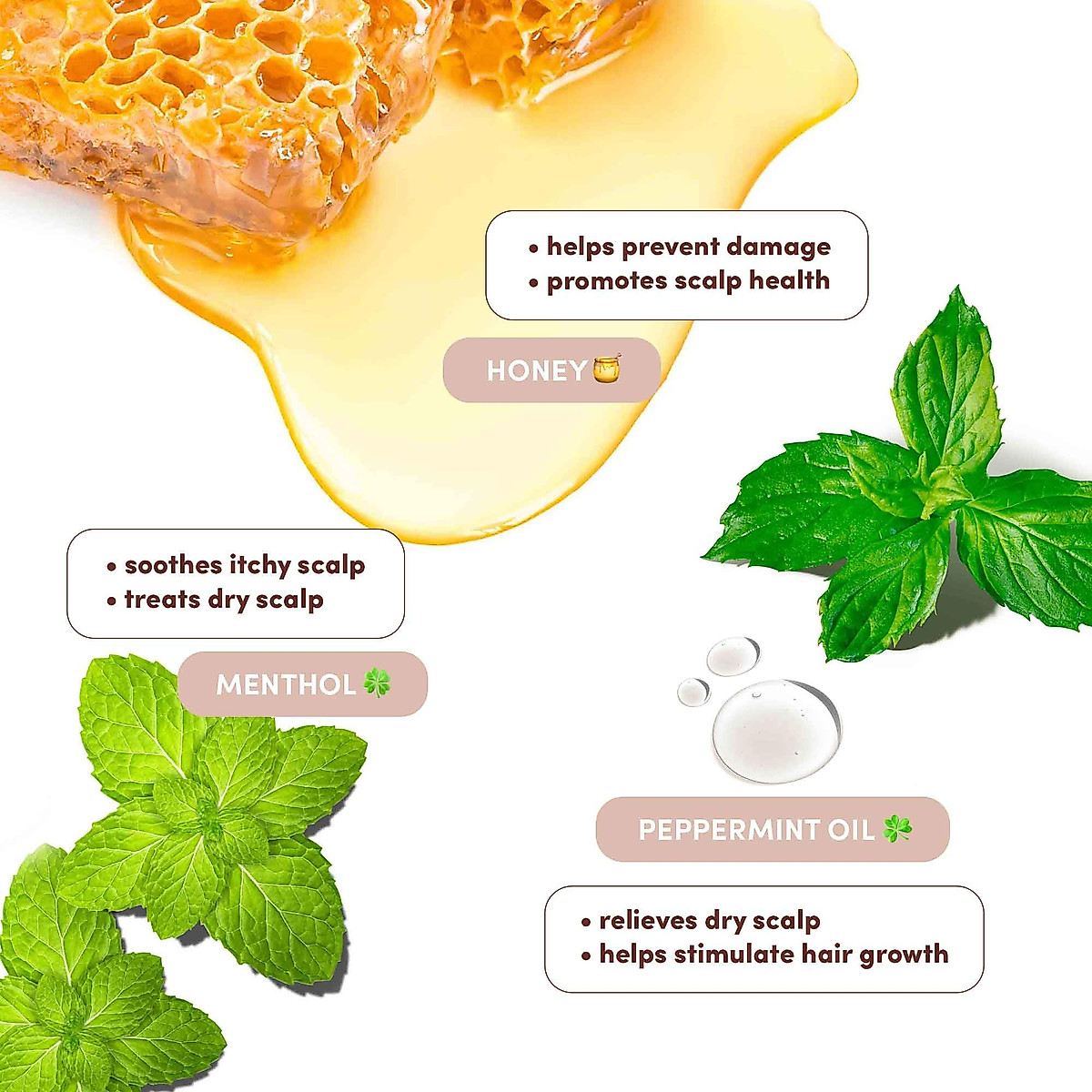 MIZANI Wonder Crown Scalp Cleanser - Helps Stimulate Hair Growth, Removes Buildup and Oil With Tea Tree and Peppermint Oil, For Dry & Itchy Scalps