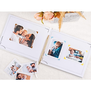 SOUL MAMA Personalized Wedding Guest Book - 9x7 Inch Black Guest Book Signs for Wedding with Customizable Names and Date Cover | Custom Wedding Guestbook for Wedding Reception, Baby Shower & Birthday