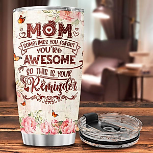 Best Mama Ever, Tumbler 20 Oz With Lid And Straw, Mama Bear Gifts, Mom Day Handle For Mother Mothers Women Funny Insulated Cups Tumblers Coffee