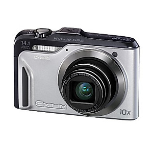 Casio Exilim EX-H20G 14 MP, 10x Optical Zoom Compact Digital Camera (Silver)