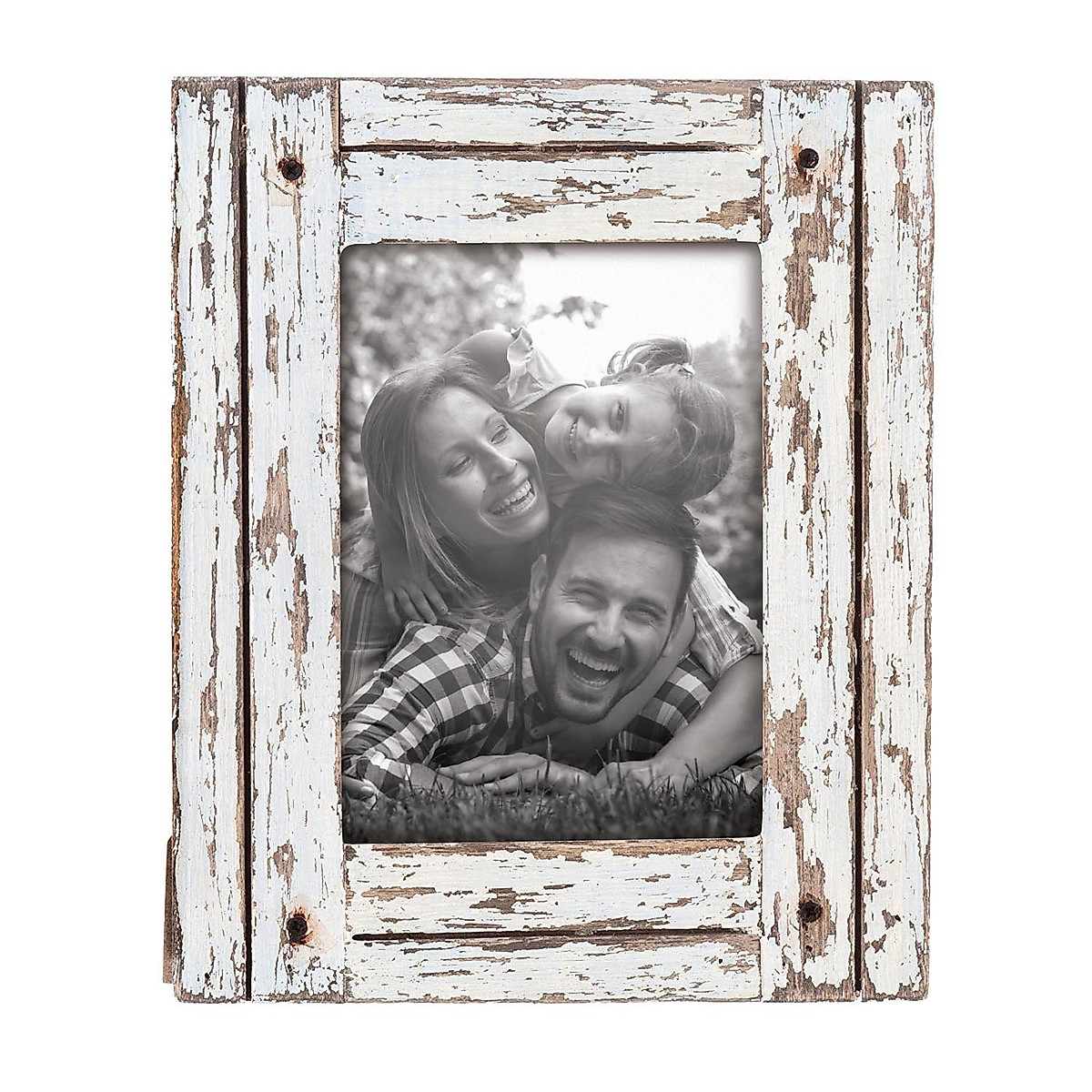 Foreside Home & Garden FFRD06209 5X7 Heartland Photo Frame White