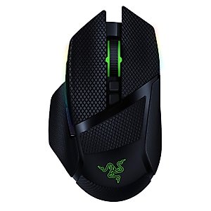 Razer Mouse Grip Tape for Razer Basilisk Ultimate/Basilisk V2/Basilisk X HyperSpeed (Non-Slip, Self-Adhesive, Pre-Cut)