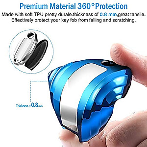 COMPONALL for Nissan Key Fob Cover, for Nissan Altima Maxima Rogue Armada Pathfinder