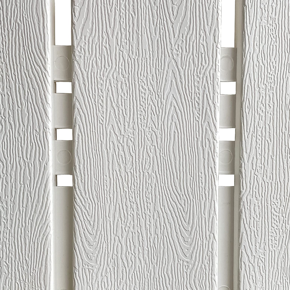 ARRYNTHEON Landscape Edging Kit 6.7 in Tall Decorative Double-Sided Wood-Look Fence Garden Border, Flower Bed Edging with 30 Anchoring Spikes, 13.9 Foot Kit (White)