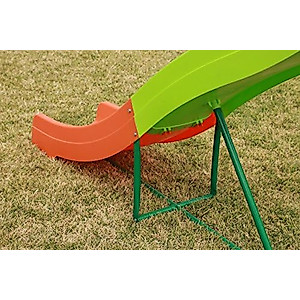 Outdoor Slide, Playground Slide, Plastic Slide for Playground, Playset Slide, 8 Ft Slide for Swing Set, 8ft Deck Slide, Indoor/Outdoor Backyard Slide for Kids Ages 3-8