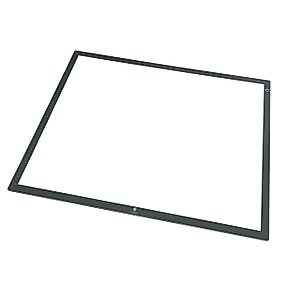 Daylight Wafer 3 LED Lightbox, Dimmable with Memory Function, Perfect for Tracing, Sketching, Scrapbooking and Other Craft Projects,18X23.5 inches, Black