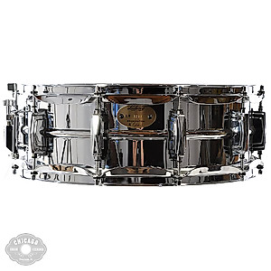 Ludwig LB400B Chrome-Over-Brass Snare Drum - 5 x 14-inch