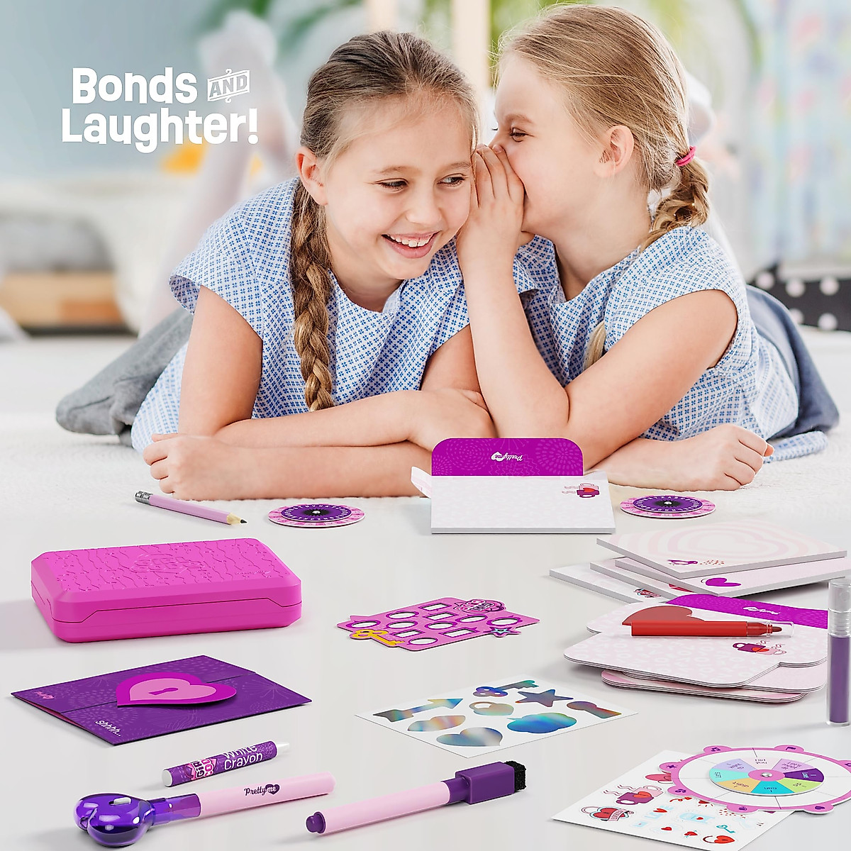 Pretty Me Secret Messaging Kit for Girls - Gifts Ideas for Birthday - Ages 7-14+ Year Old Girl - Best Cool Stuff Toys Kits for Friends, BFF, Teen, Teenager, 7 to 14 Olds