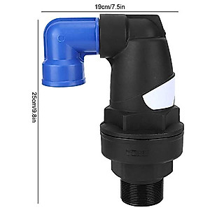 Air Valve Irrigation, Air Vacuum Relief Valve Exhaust Vent Valve for Agricultural Garden Irrigation System Air Vent Valve Irrigation (2 in DN50)
