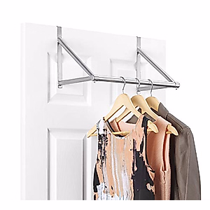 Whitmor Silver Door Closet Rod Metal Epoxy, 1.55 lbs