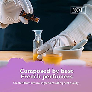 NOU Tuberose Perfume – Floral Perfume Sweet Musky Notes – Natural Perfume for Women Blended with Natural Essential Oils – Fresh Smelling Perfume Tuberose Perfume – 1.7 fl oz EDP