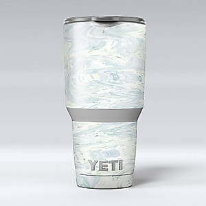 Design Skinz Slate Marble Surface V31 - Skin Decal Vinyl Wrap Kit compatible with the Yeti Rambler Cooler Tumbler Cups