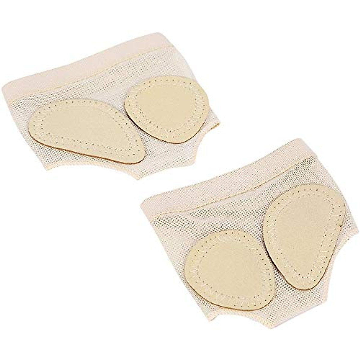 Dance Foot Thongs,Thong Toe Paws,Lyrical Shoes Lyrical Ballet Belly Dance Foot Thongs Dance Paw Pad Shoes Half Sole (XL)
