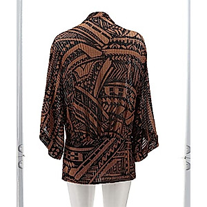 IMAN Global Chic Herringbone Mesh Knit Topper 742-673