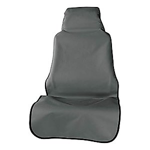 ARIES 3142-01 Seat Defender 58-Inch x 23-Inch Grey Waterproof Universal Bucket Car Seat Cover Protector