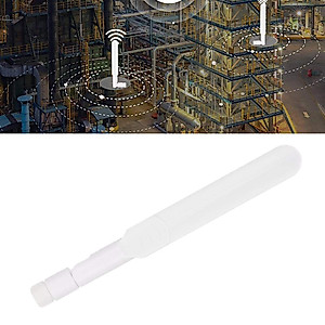 Network Card Antenna Omnidirectional 2.4G/5G/5.8G 8dbi Dual Band Antenna SMA, for Router(White)