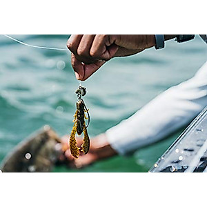 Berkley PowerBait Chigger Craw Green Pumpkin, 4" (9 Count)