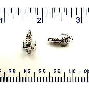 50 Gerry's Tackle 2X Strength Bronze Dough Bait Treble Hooks Size 12