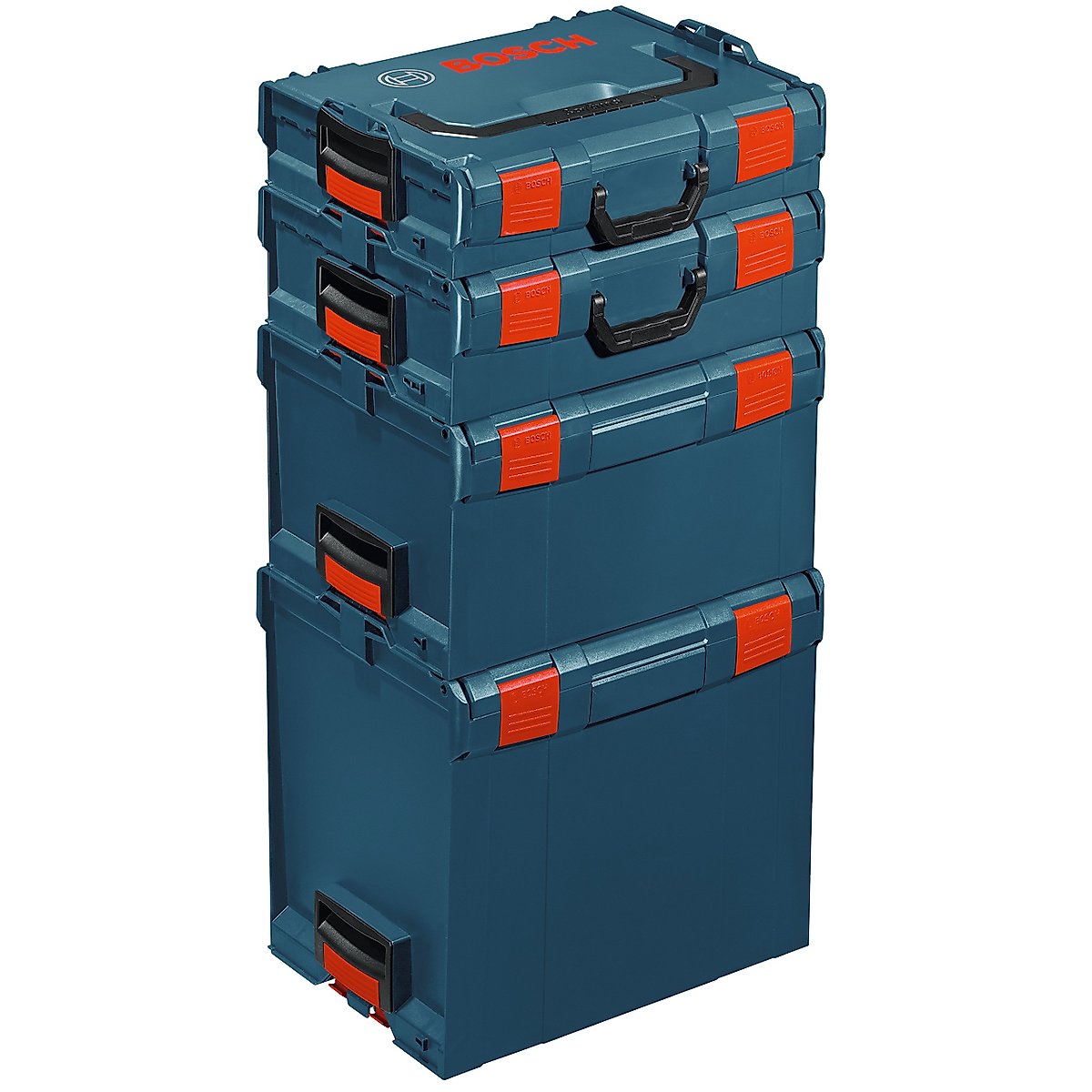 BOSCH L-BOXX-4 15 In. x 14 In. x 17.5 In. Stackable Tool Storage Case,Blue