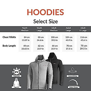 SwishGrid 2-Pack Men's Athletic Fit Full Zip Hoodie and 2-Pack Workout Compression Shirts for Men