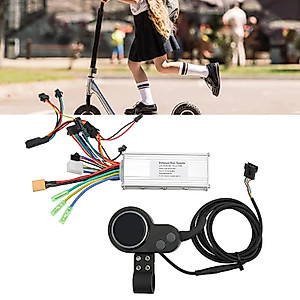 SPYMINNPOO Ebike Brushless Controller Kit,36V 48V 500W Controller with LCD Display Electric Bike Scooter Motor Parts Accessories