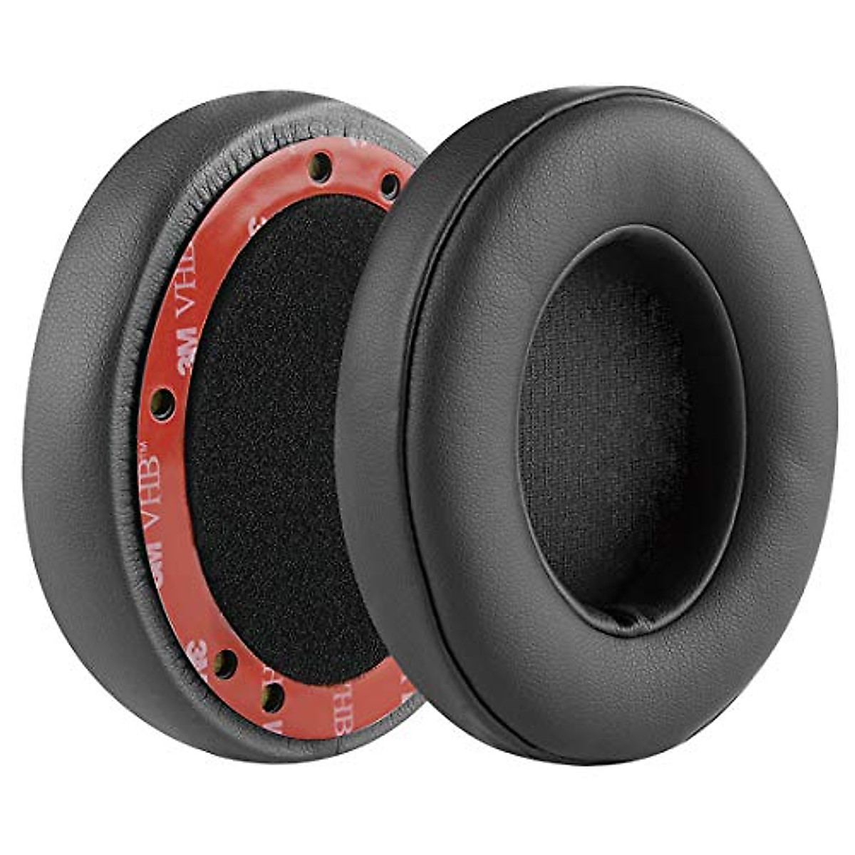 Geekria QuickFit Replacement Ear Pads for Beats Studio 3 (A1914), Studio 3.0 Wireless Headphones Ear Cushions, Headset Earpads, Ear Cups Cover Repair Parts (Shadow Grey)