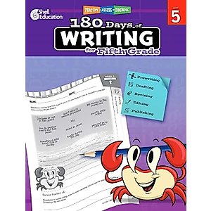 180 Days of Writing for Fifth Grade - An Easy-to-Use Fifth Grade Writing Workbook to Practice and Improve Writing Skills (180 Days of Practice)