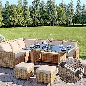 8 PCS Outdoor Furniture Clips, Sofa Wicker Sectional Patio Furniture Clips, Wicker Chair Fastener, Wicker Furniture Clamps Connectors, Connect Sectional Module Outdoor Couch Patio Furniture