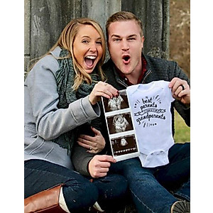 Pregnancy Announcement for Grandparents to be Gift | Promoted to Grandma baby bodysuit | Baby Coming Soon Reveal Idea