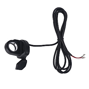 Hand Throttle,Throttle Speed Control,Accelerator Thumb Finger Throttle for Electric Bike Scooter E Bike (Right Hand)