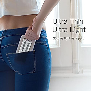 ESSAGER 2 Pack Cell Phone Stand, Adjustable Foldable Mini Mobile Phone Holder for Desk Compatible with iPhone/Kindles/Smartphones (White)