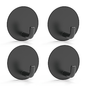 Ant Mag Magnetic Key Hooks 4 Pack Wall Mounted for Hanging Key Towel Bag Hat Scarf Wreath on Metal Surface for Home Kitchen Bathroom Fridge Cabinet Entryway