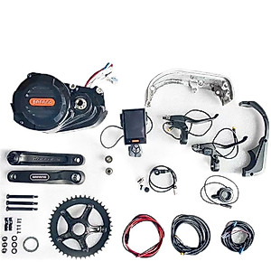 HALLOMOTOR M620 G510 48V 52V 1000W Mid Drive eBike Motor Electric Cargo Bicycle Conversion Kit with DPC18 Display (M620 48V1000W for Mouting Bike, UART)