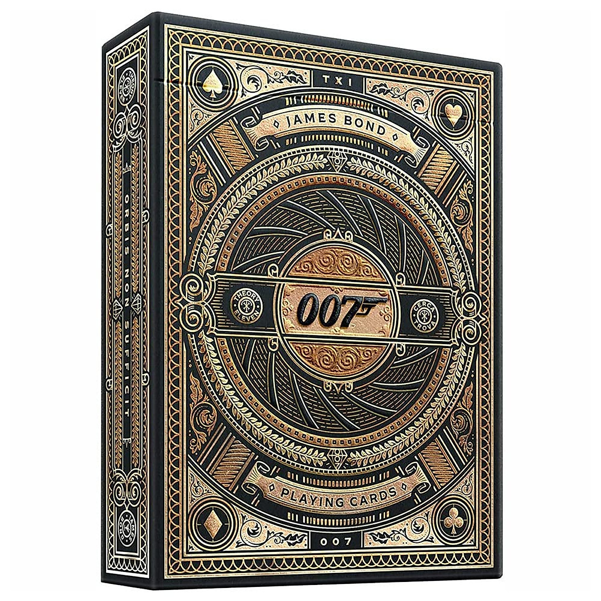 theory11 James Bond 007 Premium Playing Cards - Gold Foil, Official Collectible Deck