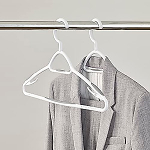 Neatfreak Set of 12 Deluxe Non Slip Clothes Hangers - Space Saving Design for Jackets, Pants, Shirts, 360 Degree Swivel Neck, Soft Grip Bars, Produced in North America