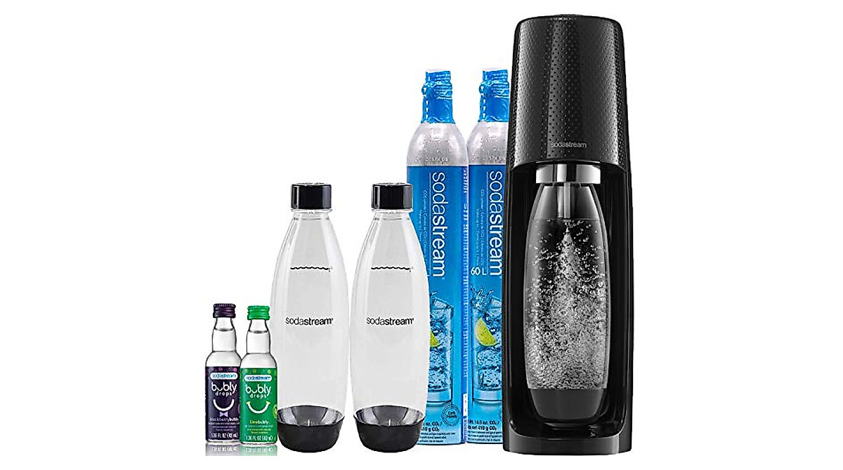 SodaStream Fizzi Sparkling Water Maker Bundle - Eco-Friendly & Easy