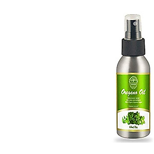 Essential Oil of Oregano - New Atomizer 2Oz Large 100% Pure Undiluted, Non GMO, Oregano Oil - Best Carvacrol