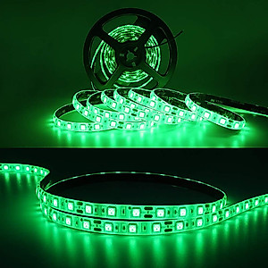 Obcursco Pontoon LED Light Strip, Waterproof Marine LED Light Boat Interior Light Boat Deck Light for Night Fishing. Ideal for Pontoon and Fishing Boat (Green)
