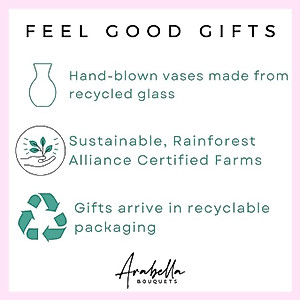 Delivery by Thu 11th July | | Everlasting Fling | Pink, Orange Aquabloom Fresh Flower Bouquet with Vase | Arabella Bouquets | Flowers for Delivery Graduation, Birthday, Congratulations